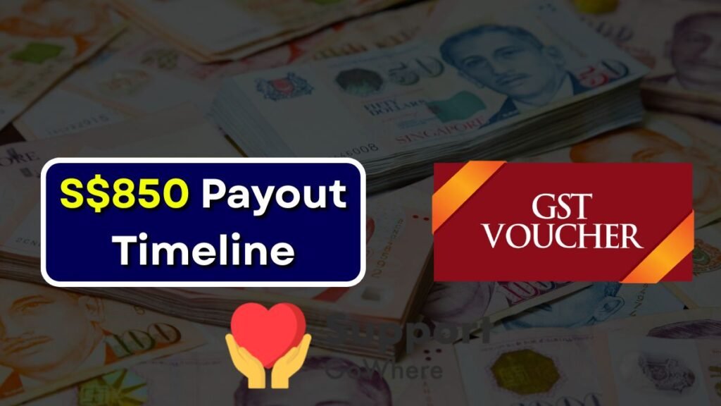 S$850 GST Voucher 2026 Payout Timeline Singapore - BEI Admission SG